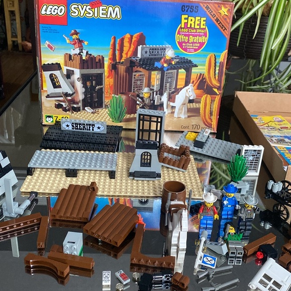 Lego | Toys | Lego 996 Wild West 6755 Western Sheriff Set | Poshmark